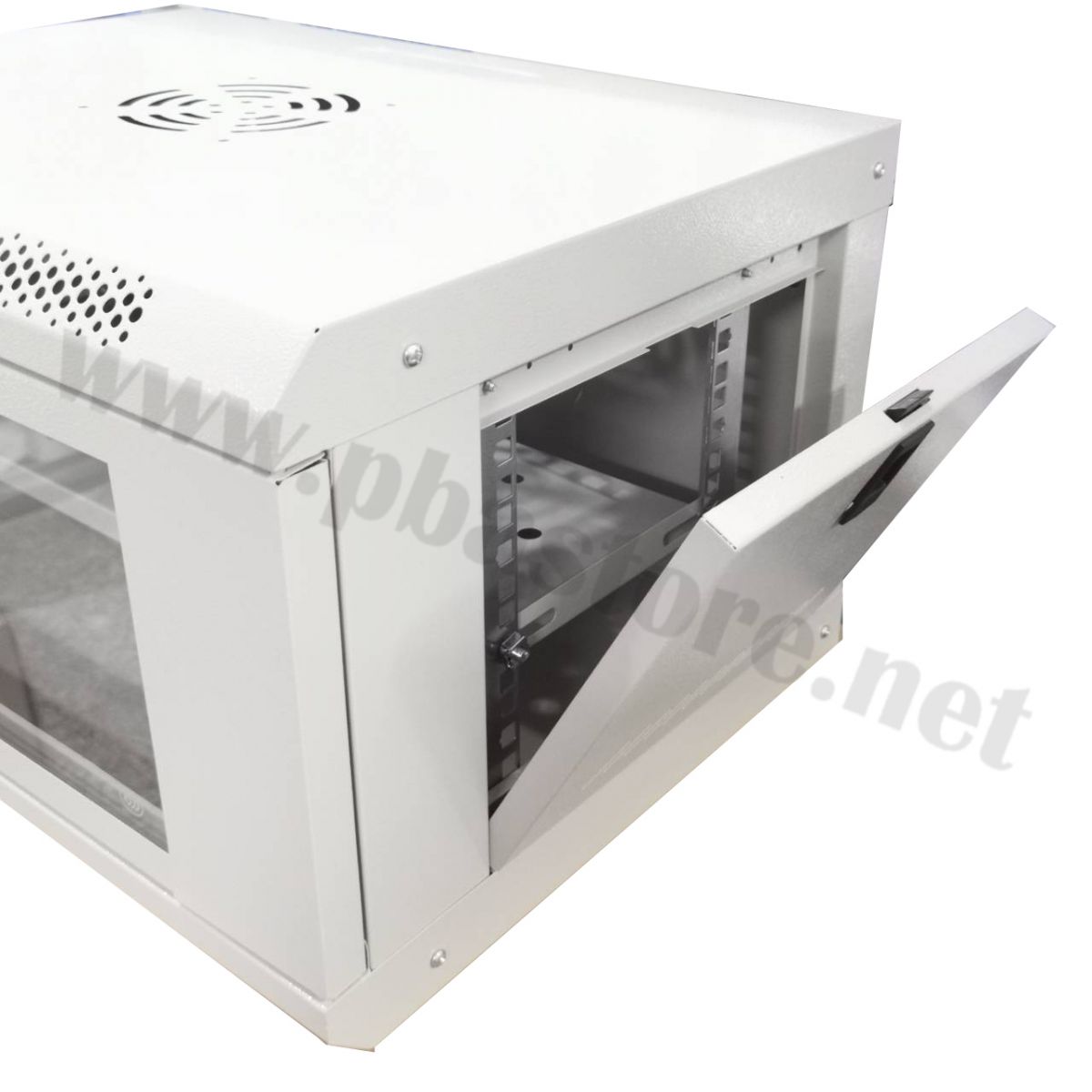 ตู้ RACK HYPERLINK ขนาด 6U ลึก 40 CM สีขาว รุ่น: W6U-P40 ใช้สำหรับเป็นตู้เก็บอุปกรณ์กล้องวงจรปิด ...